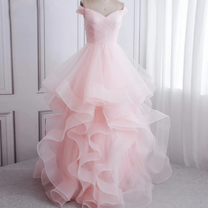 Prom Dresses,tulle Long Prom Gown Evening Dress on Luulla