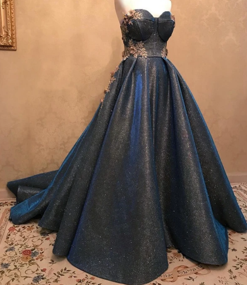 Shiny Sweetheart Long Prom Dress Evening Dress on Luulla