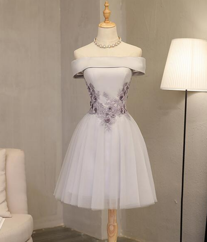 Homecoming Dresses,off The Shoulder Homecoming Dress, Short Prom Dress ...