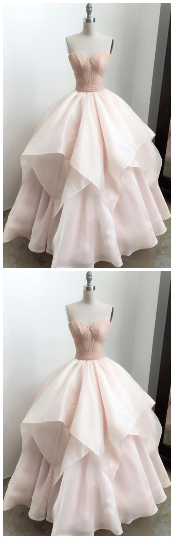 Charming Prom Dress, Tulle Prom Dresses, Long Evening Dress, Formal ...