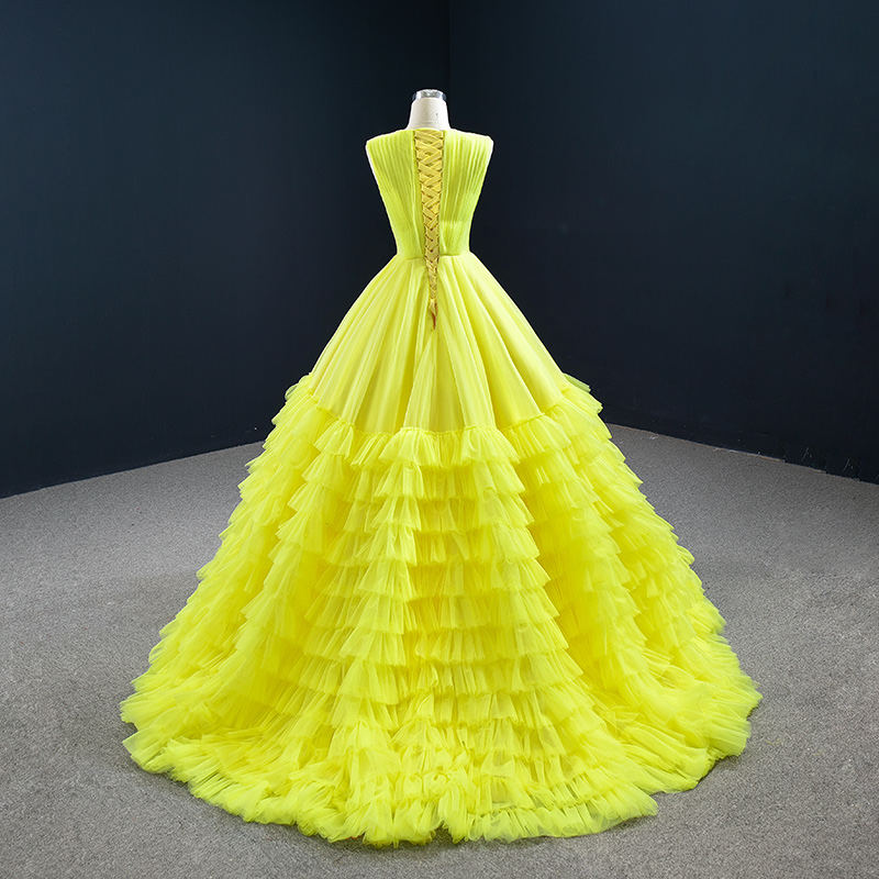 Prom Dresses,tall Collar Evening Dress Tulle Prom Dress on Luulla